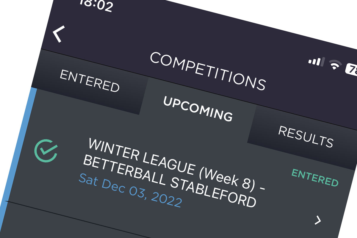 Competition Entry in Intelligent Golf | St Austell Golf Club in Cornwall